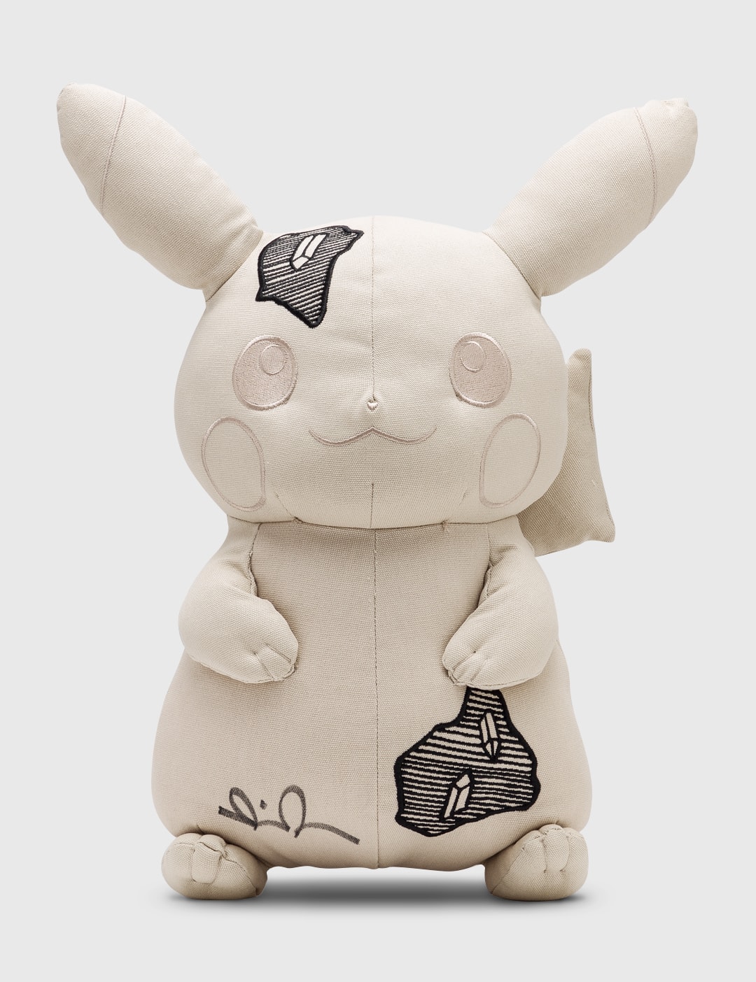 Daniel Arsham x Pokémon” - Daniel Arsham x Pokemon Pikachu Large Plush ...