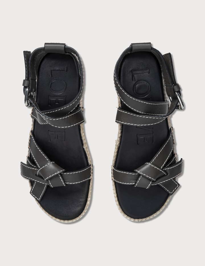 Loewe - Gate Wedge Sandals | HBX - HYPEBEAST 為您搜羅全球潮流時尚品牌