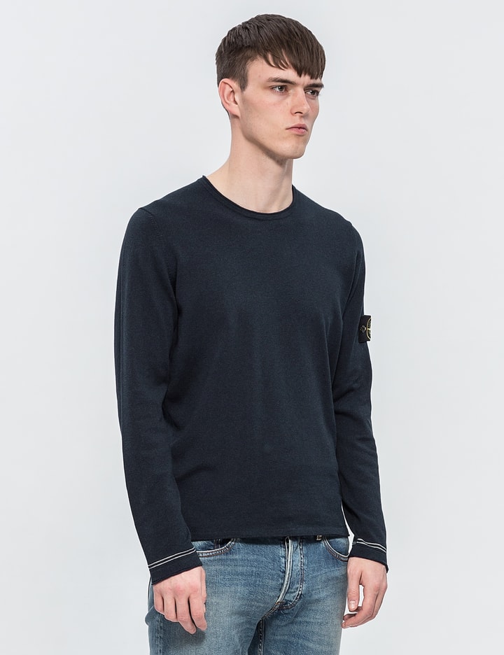 Stone Island - Knit Sweater | HBX - Globally Curated Fashion and ...