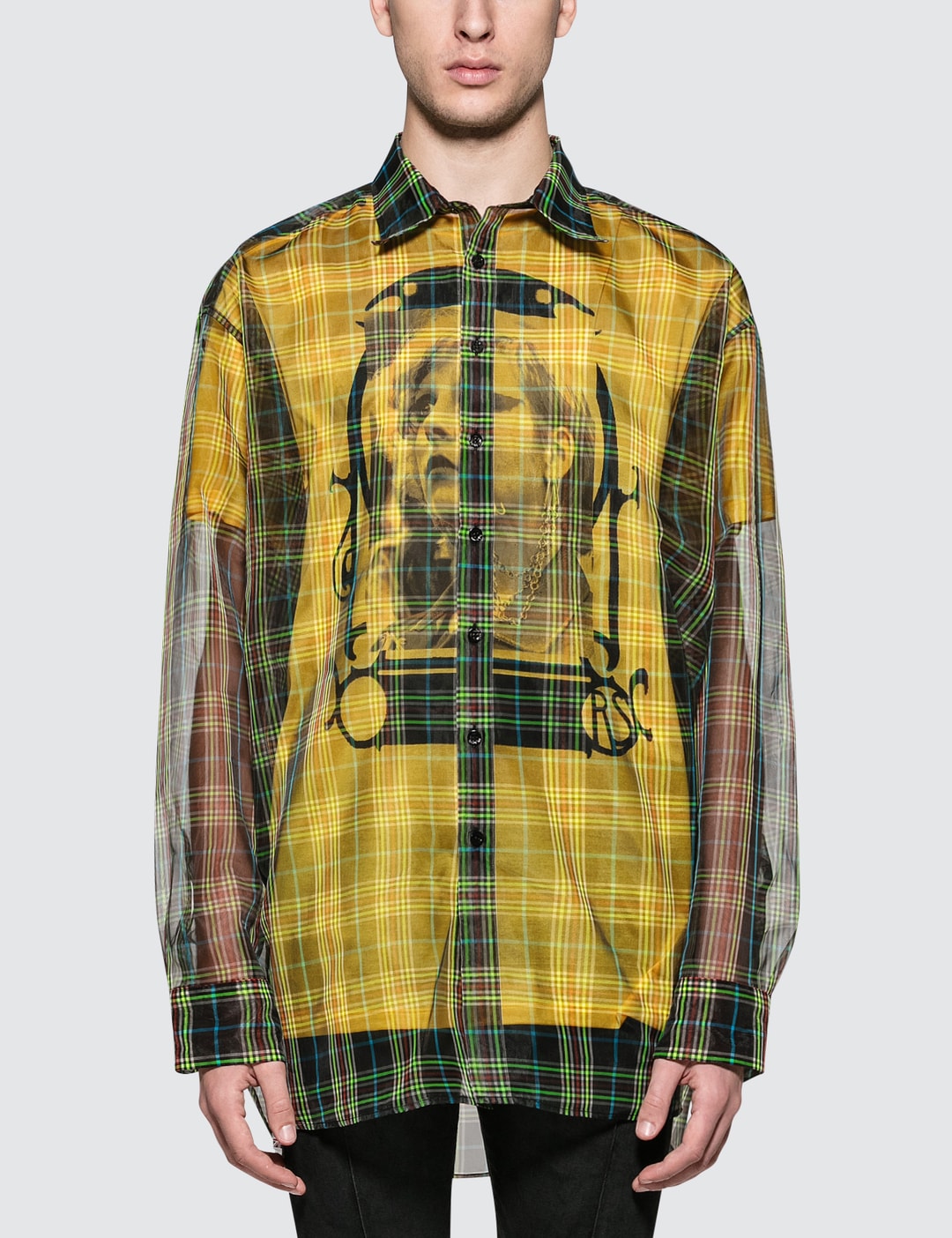 Raf Simons - L/S Transparent Shirt | HBX - HYPEBEAST 為您搜羅全球潮流時尚品牌