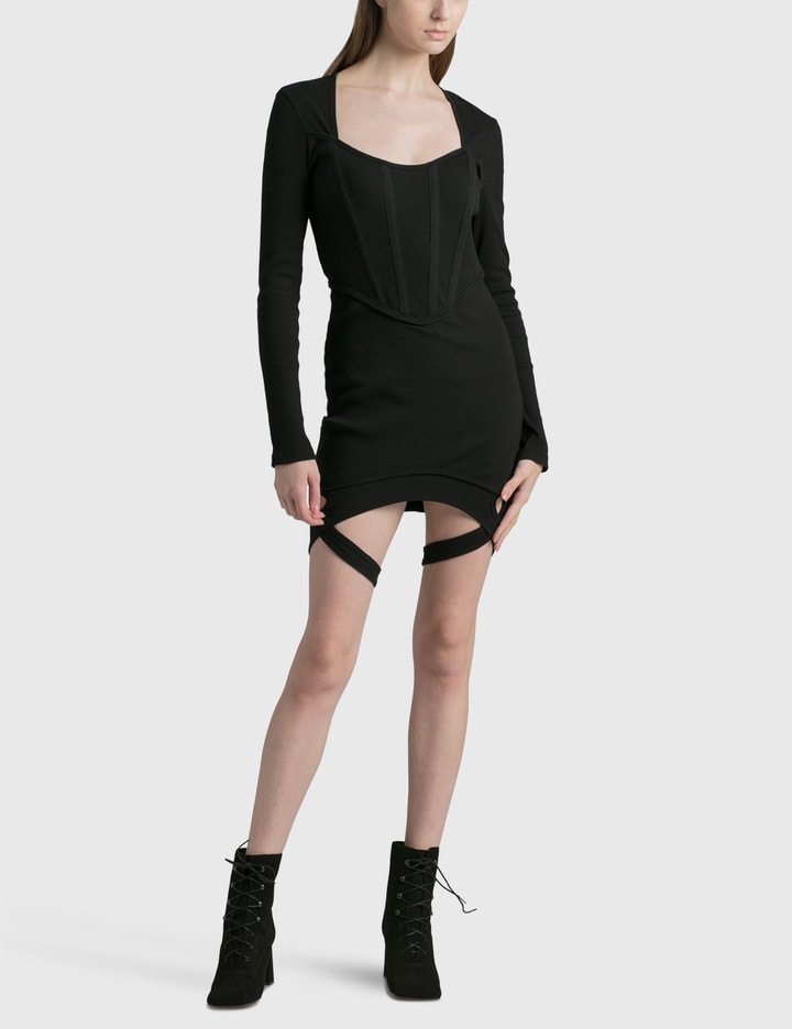 Dion Lee - DOUBLE LOCK CORSET MINI DRESS | HBX - Globally Curated ...