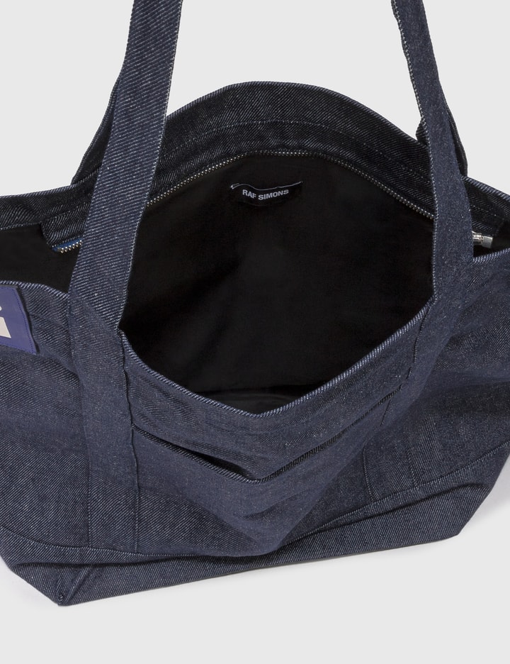 Raf Simons - Denim Tote Bag | HBX - Globally Curated Fashion and ...