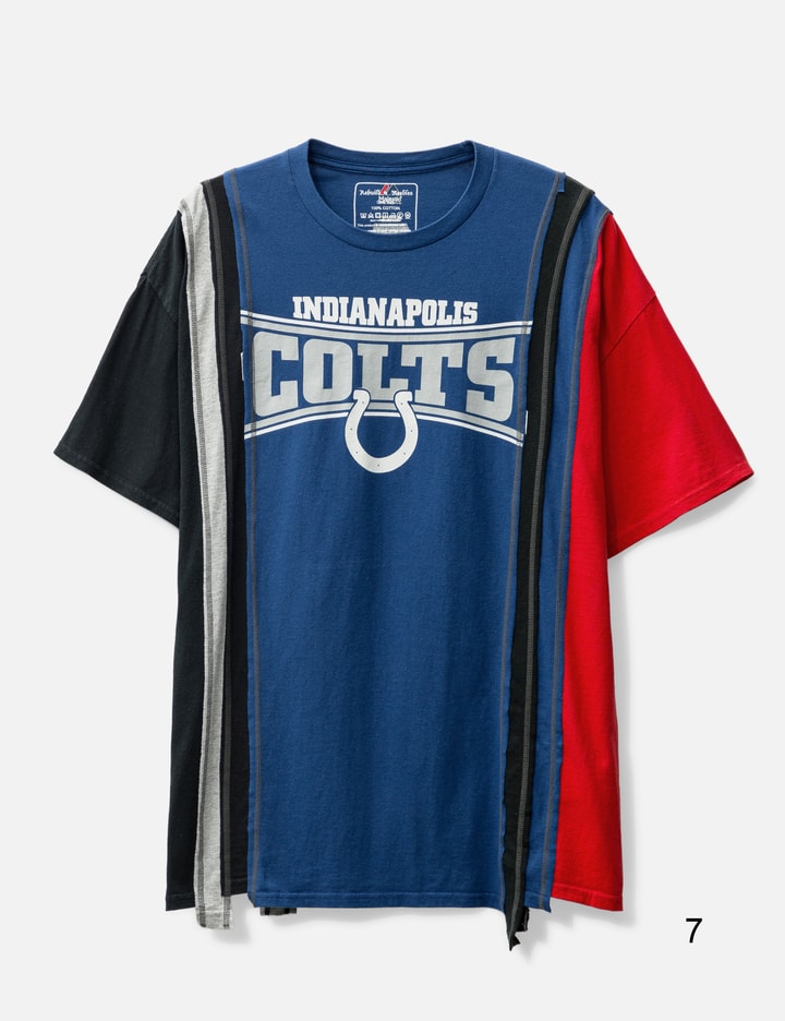 Needles - 7 Cuts Wide T-shirt - College | HBX - Globally Curated ...