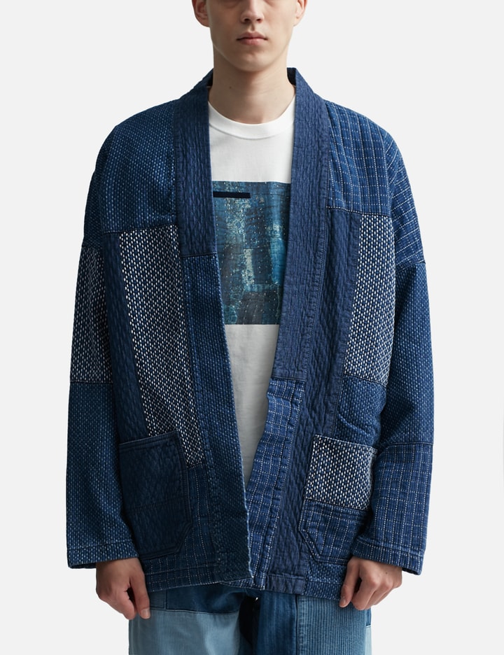 FDMTL - PATCHWORK HAORI JACKET 3YR WASH | HBX - Globally Curated Fashion and Lifestyle by Hypebeast