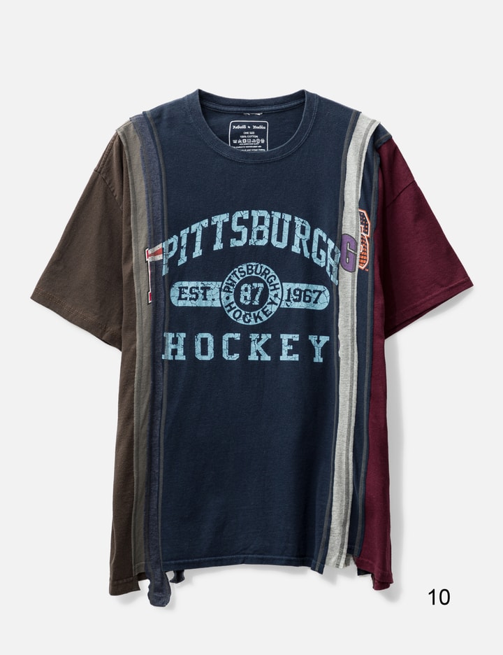 Needles - 7 Cuts Wide T-shirt - College | HBX - Globally Curated ...