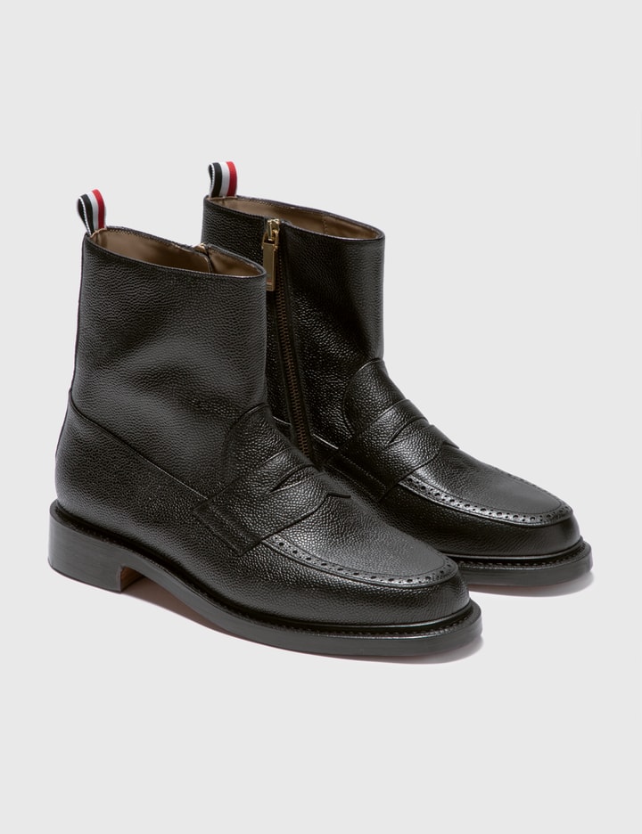 Thom Browne - Penny Loafer Ankle Boot | HBX - Globally Curated Fashion ...