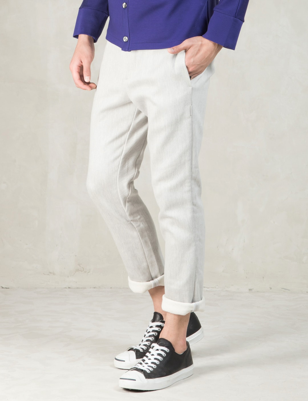 Minotaur - Grey Relax Smart Pants | HBX - Globally Curated Fashion and ...