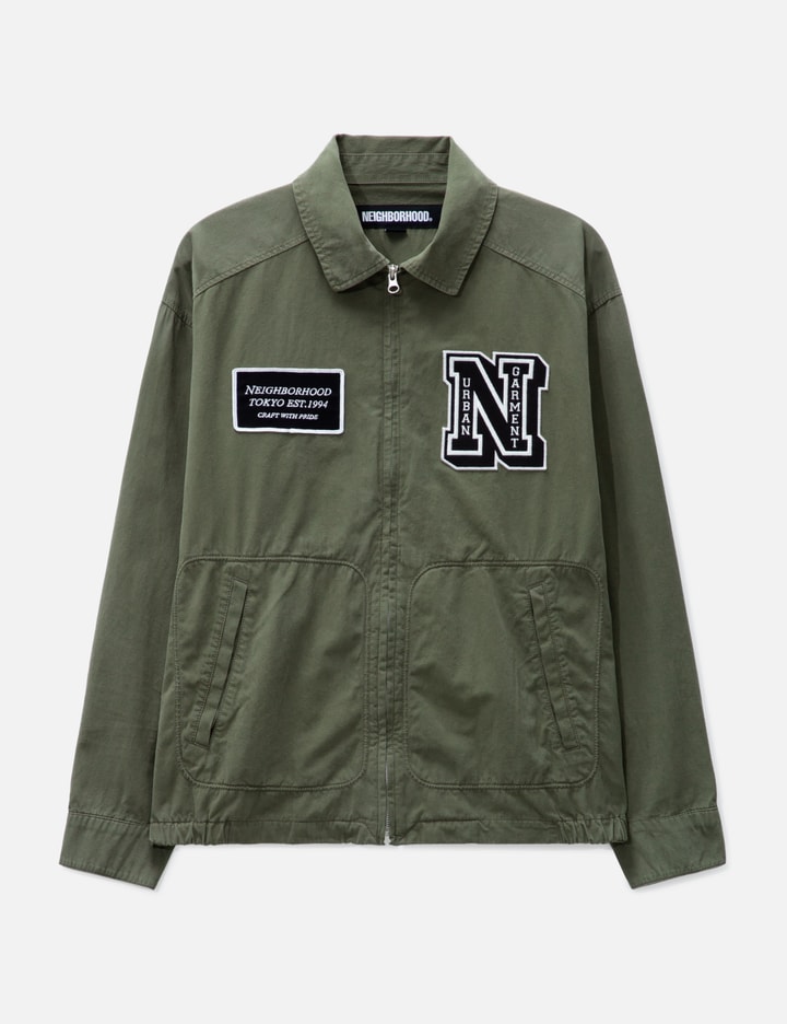 NEIGHBORHOOD - Washed Zip Work Jacket | HBX