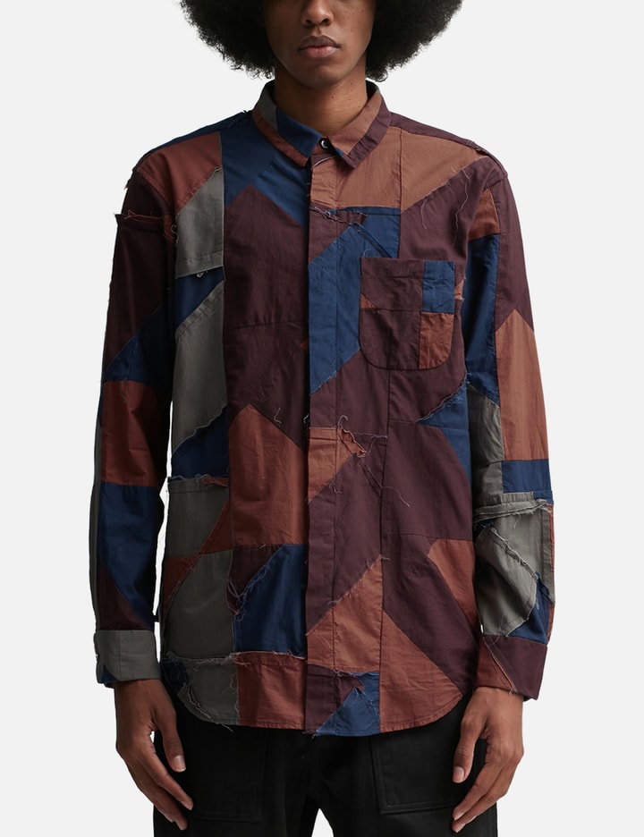 Engineered Garments - Combo Short Collar Shirt | HBX - Globally Curated ...