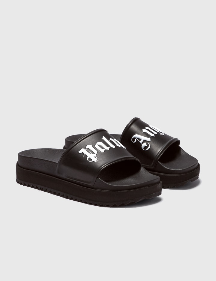 Palm Angels - Platform Sliders | HBX - Globally Curated Fashion and ...