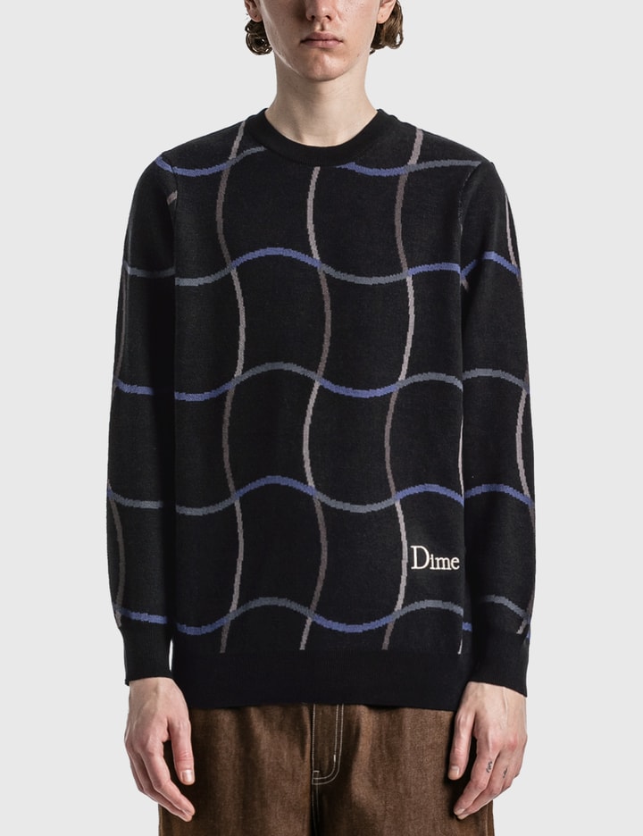 Dime - Wave Knit Sweater | HBX - Globally Curated Fashion and Lifestyle ...