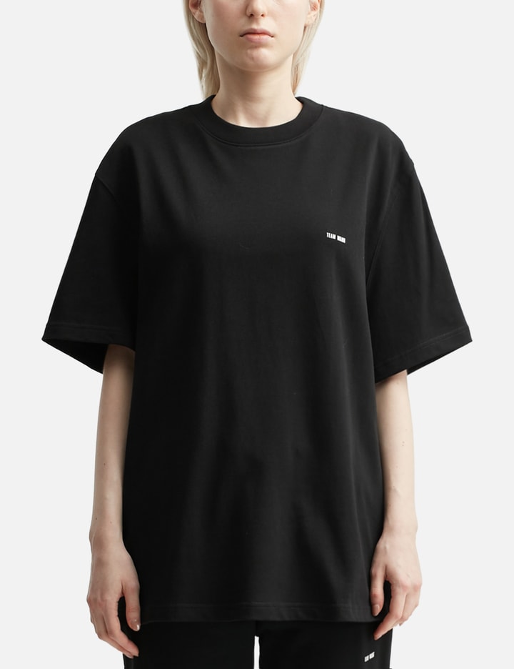 TEAM WANG design THE ORIGINAL 1 T-shirt - Loose black cotton tee with ...