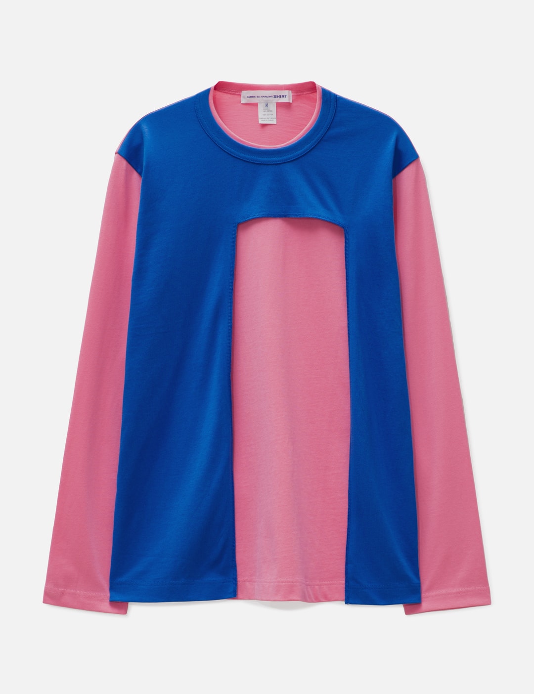 CDG Shirt - Layered T-Shirt | HBX