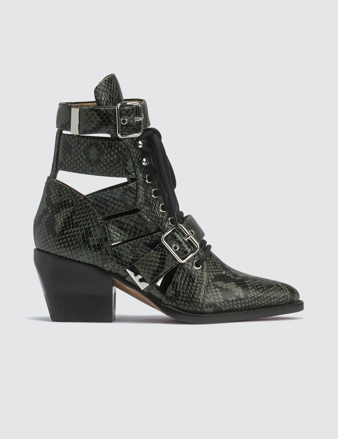 Chloé - Python Print Rylee Medium Boots | HBX