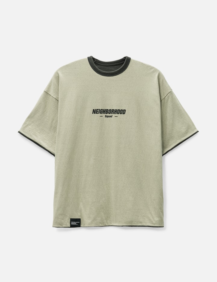 NEIGHBORHOOD - Reversible Crewneck Short Sleeve T-shirt | HBX ...
