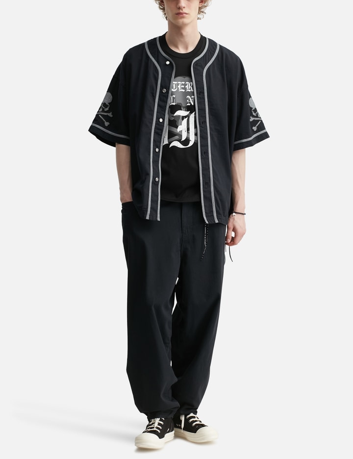 Mastermind Japan Baseball Denim Shirt - Premium Japanese denim jersey ...