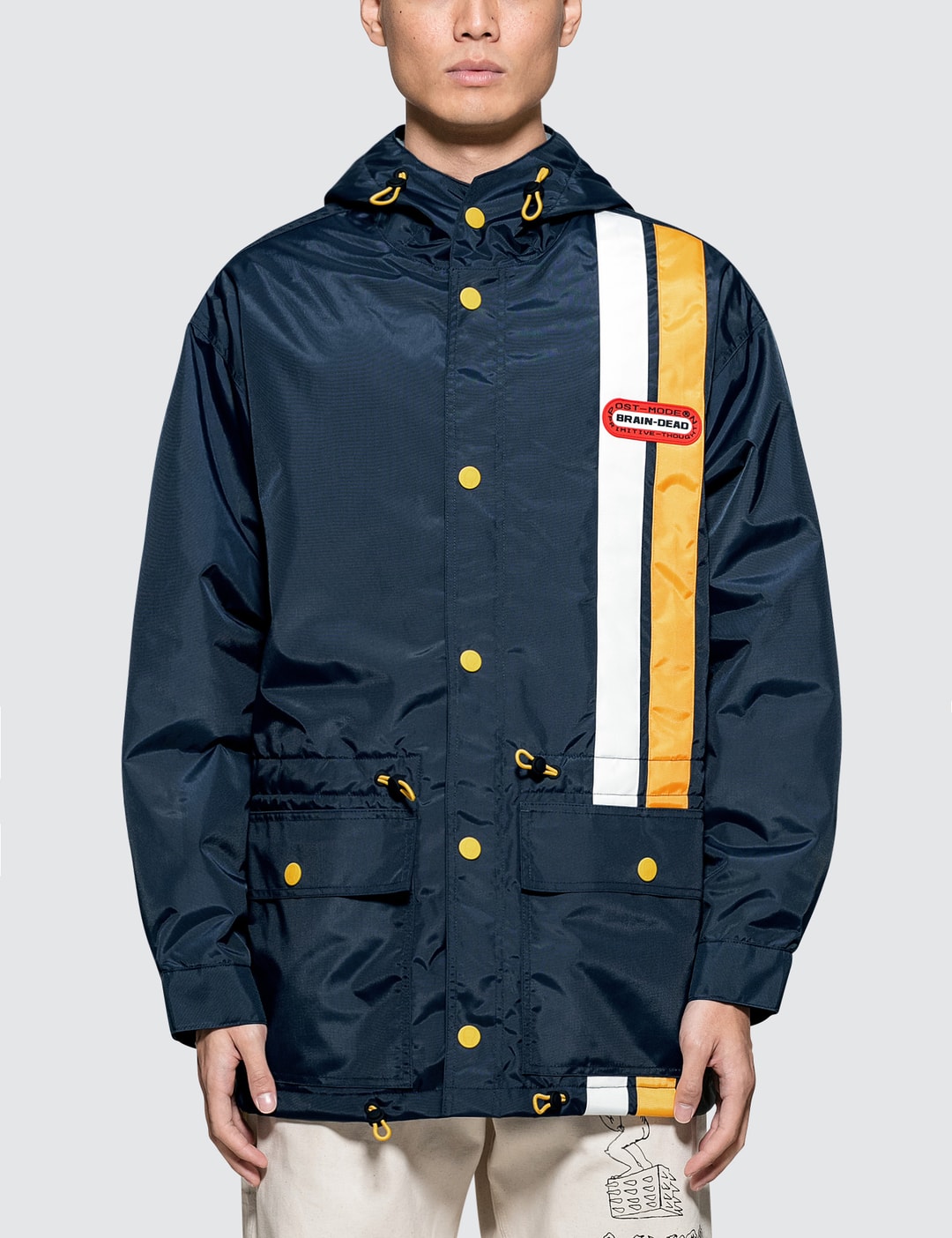 Brain Dead - Hooded Racing Jacket | HBX - Globally Curated Fashion and ...