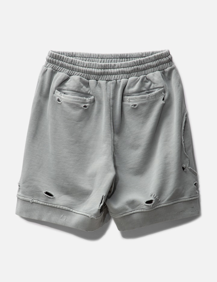 C2H4 - 001-X - Ruin Distressed Sweat Shorts | HBX - Globally Curated ...
