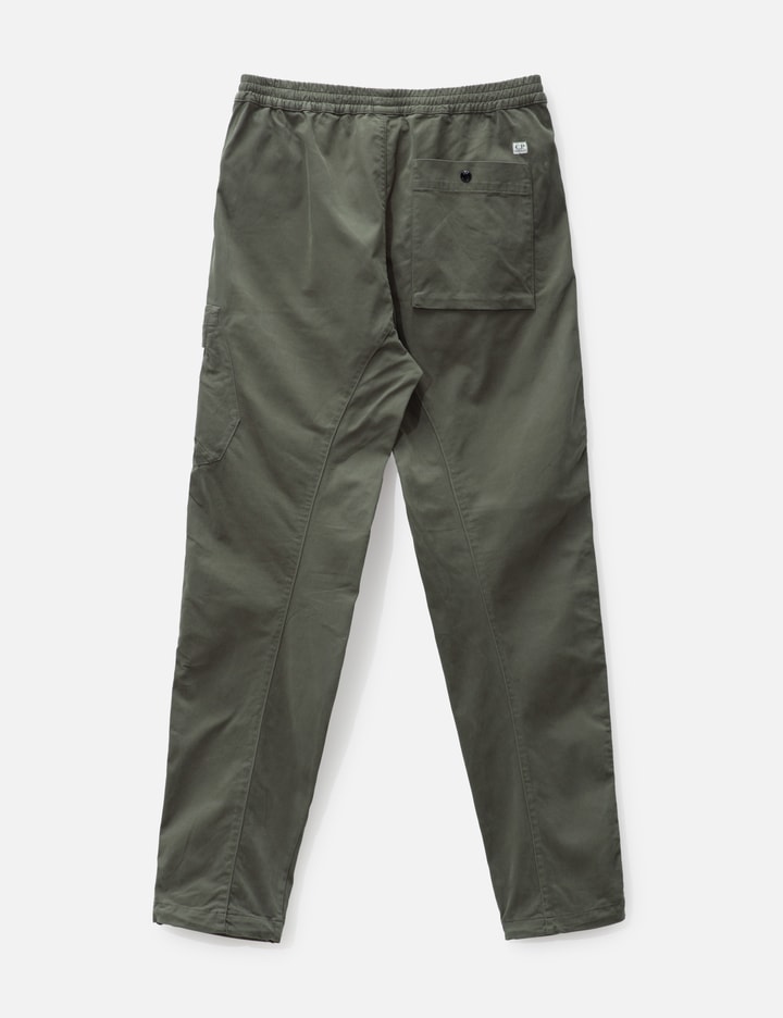 C.P. Company - STRETCH SATEEN ERGONOMIC LENS SINGLE CARGO PANTS | HBX ...