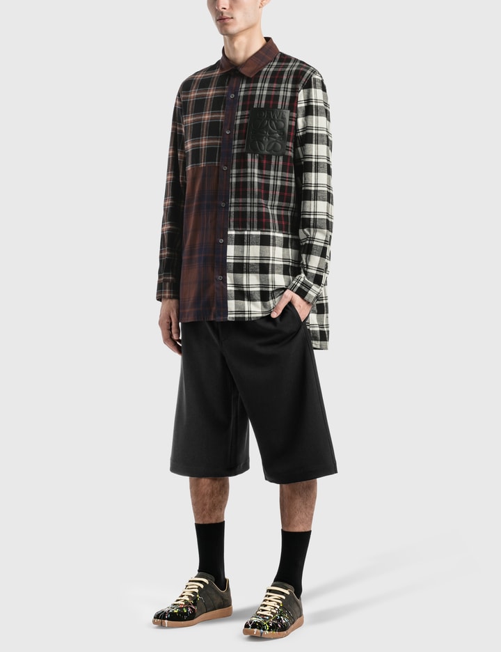 Loewe - Check Patchwork Shirt | HBX - Globally Curated Fashion and ...