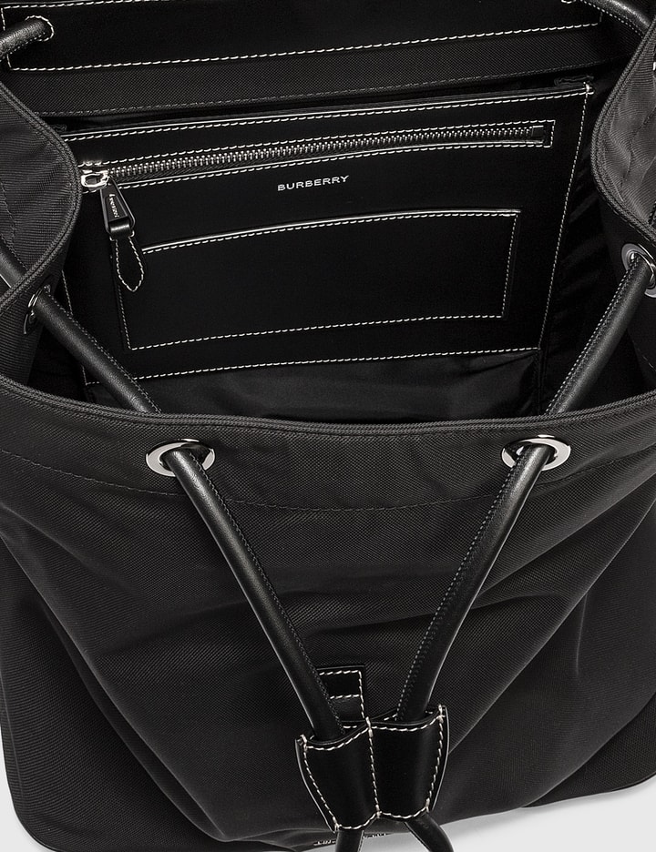 Burberry - Nylon and Leather Pocket Backpack | HBX - Globally Curated ...