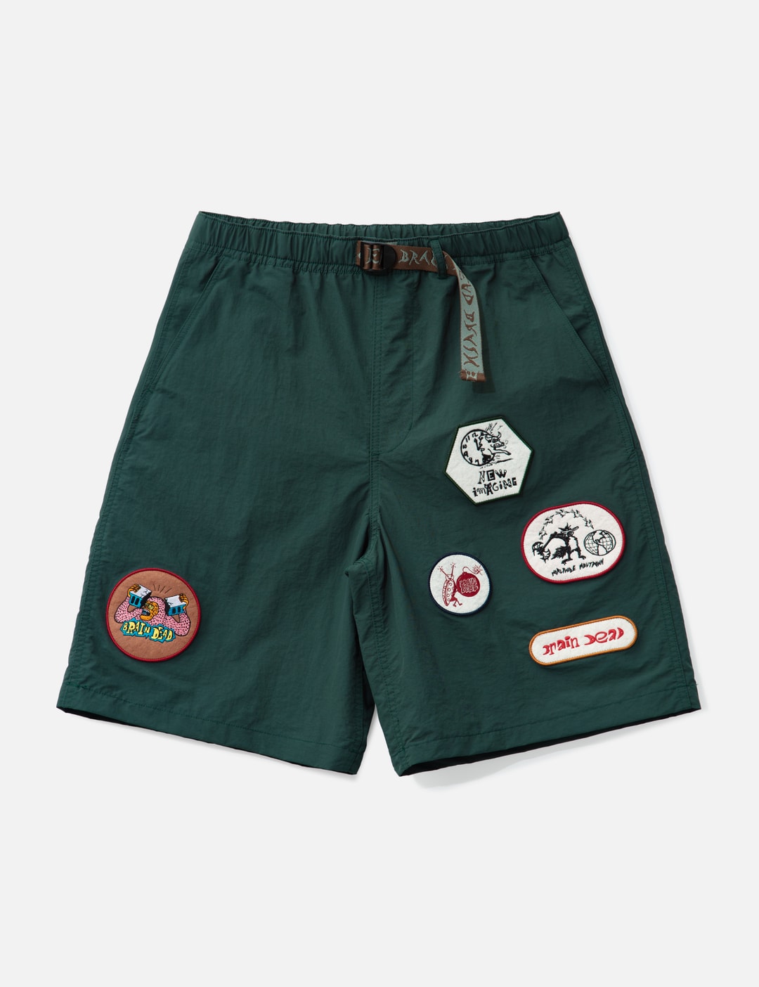 Brain Dead - Nylon Baggy Climber Shorts | HBX