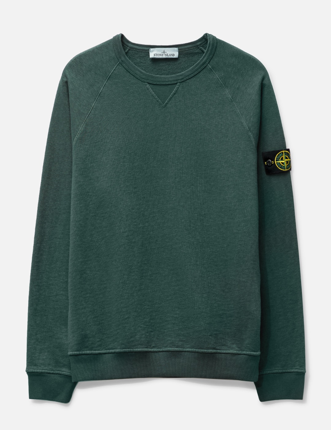 Stone Island - Crewneck Sweatshirt | HBX - Globally Curated Fashion and ...