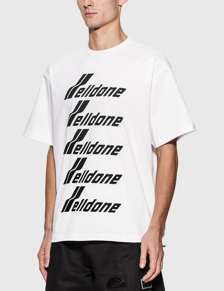 We11done - We11done Front Logo T-Shirt | HBX - Globally Curated Fashion ...