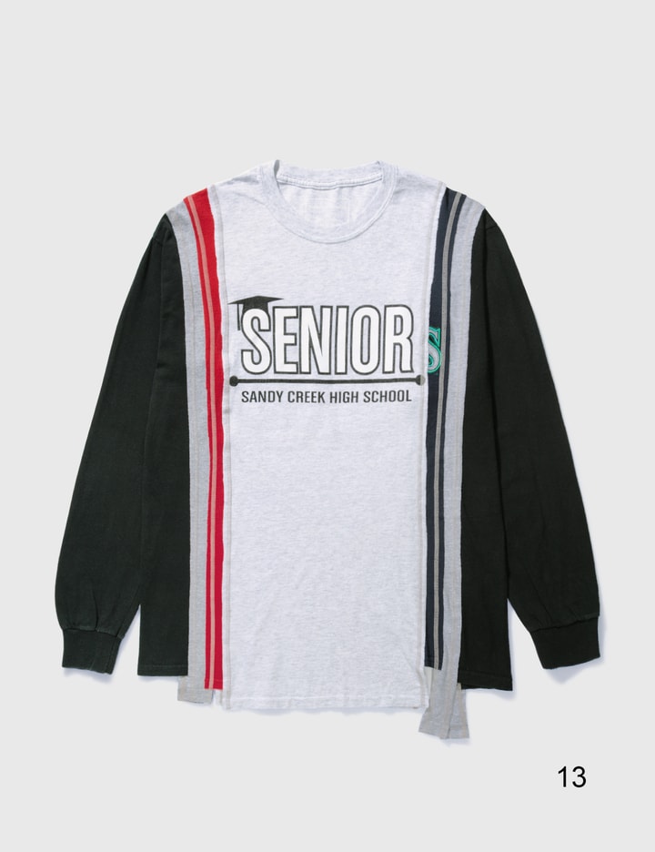 Needles - 7 Cuts College Long Sleeve T-shirt | HBX - Globally Curated ...