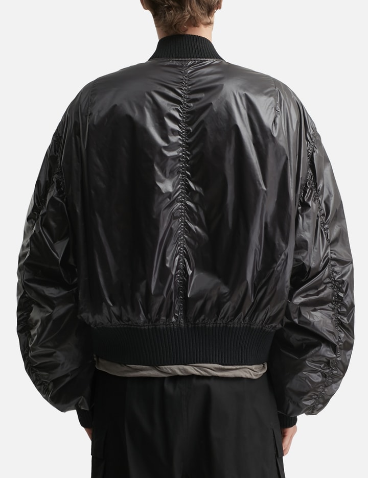 Rick Owens Secchia Flight Jacket - 통기성 좋은 오버사이즈 크롭 나일론 재킷 | HBX