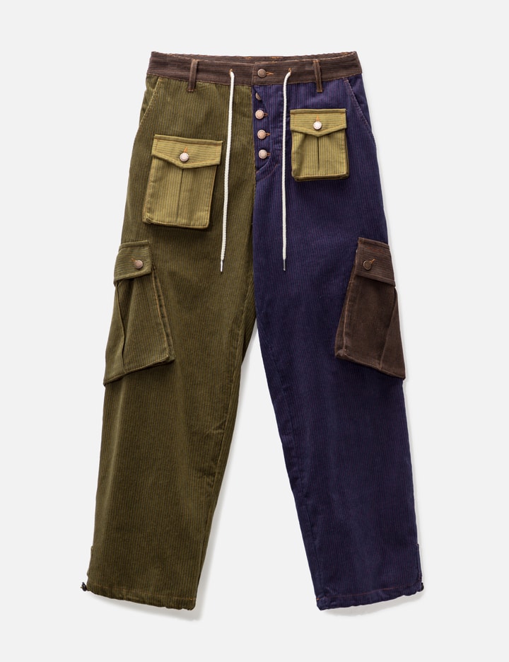 FRIED RICE - Patchwork Cargo Pants | HBX