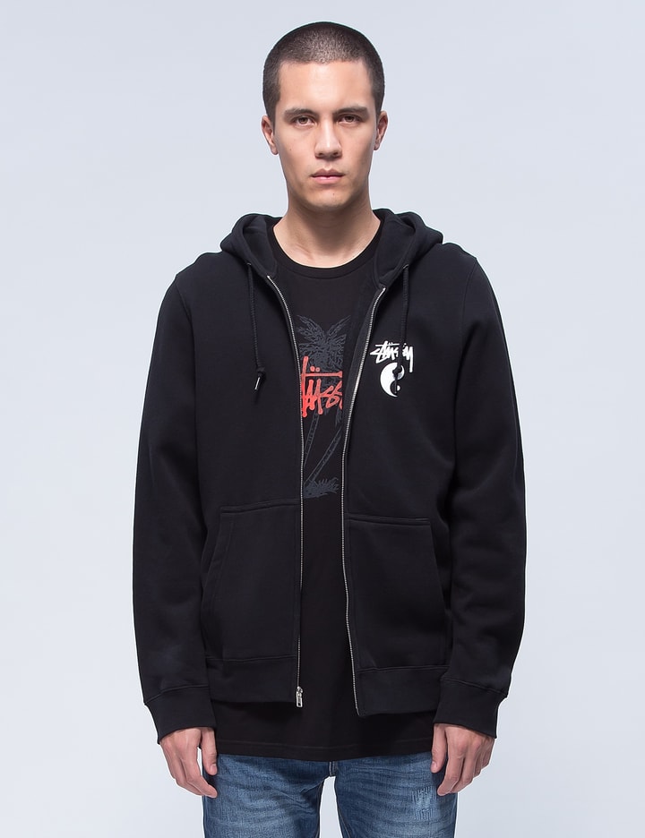 Stüssy - Stock Yin Yang Zip Hoodie | HBX - 하입비스트가 엄선한 글로벌 패션&라이프스타일