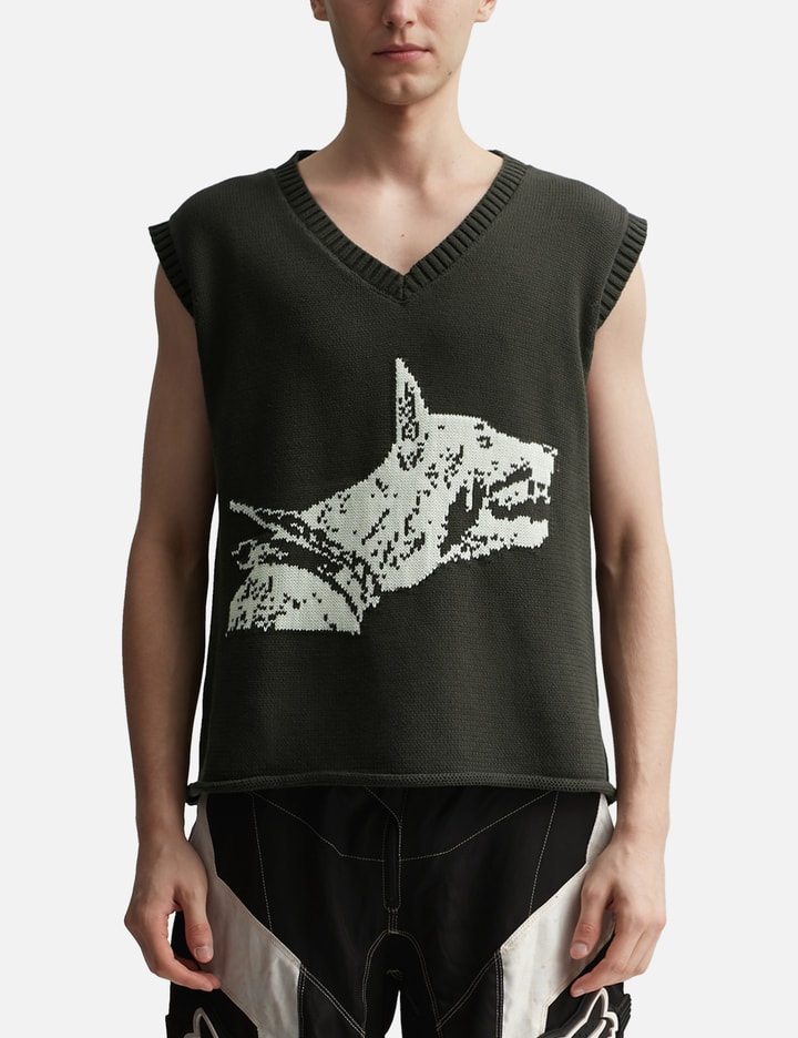 배스킷케이스 - Raw College Knit Vest | HBX