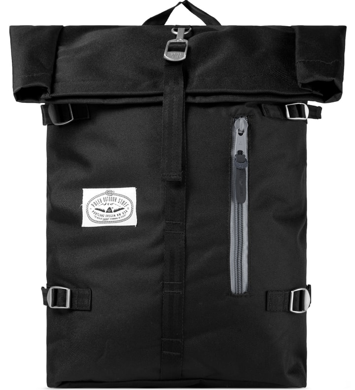 Poler - Black Roll-Top Backpack | HBX - Globally Curated Fashion and ...