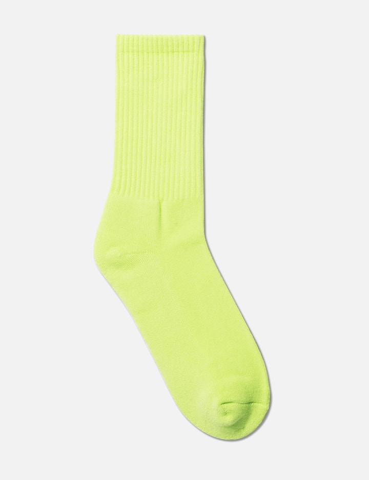 METALWOOD STUDIO - OVAL LOGO CREW SOCK | HBX - Globally Curated Fashion ...