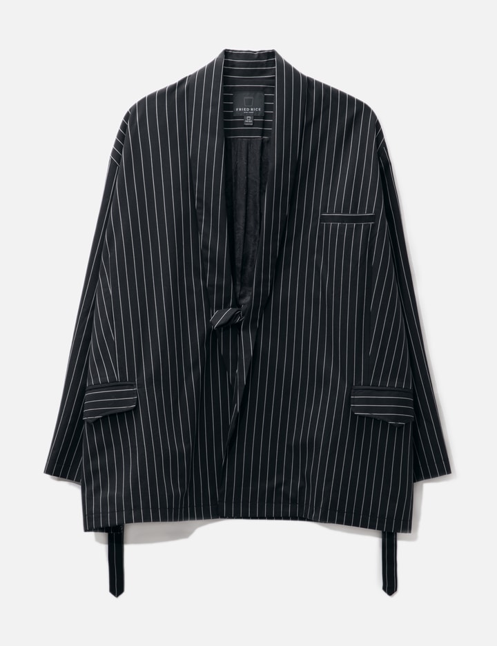 FRIED RICE - Pinstripe Kimono Jacket | HBX - HYPEBEAST 為您搜羅全球潮流時尚品牌