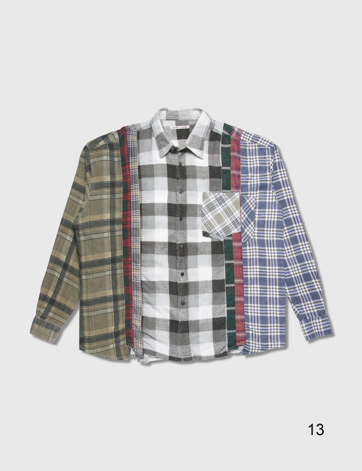 Needles - 7 Cuts Flannel Shirt | HBX - Globally Curated Fashion and ...