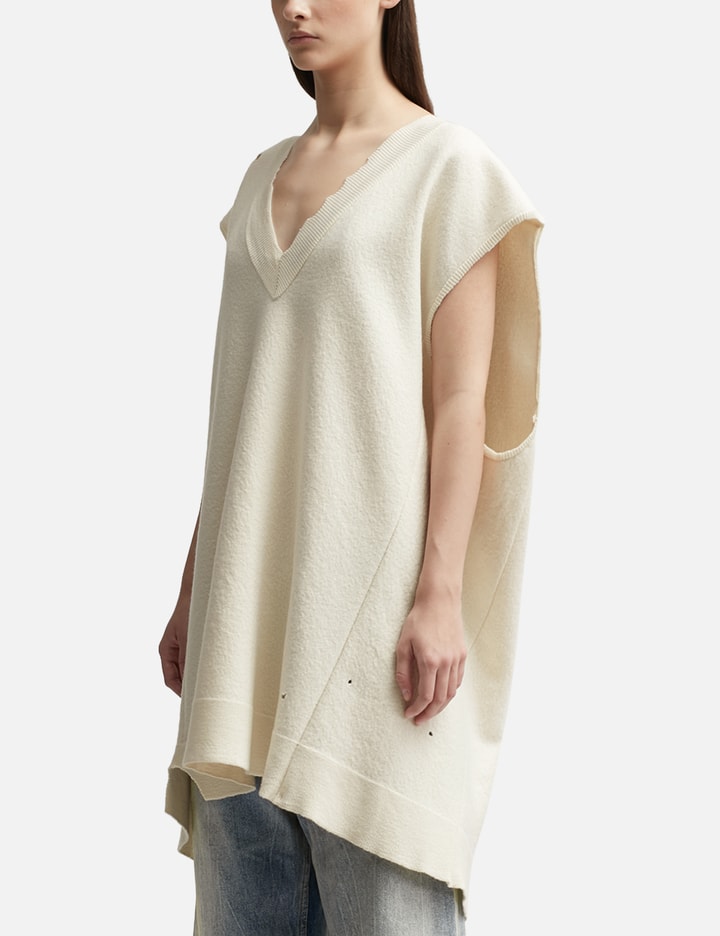 MM6 Maison Margiela - V-Neck Sleeveless Dress | HBX