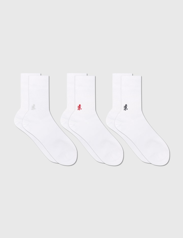 Gramicci - Basic Crew Socks (Set of 3) | HBX - HYPEBEAST 為您搜羅全球潮流時尚品牌