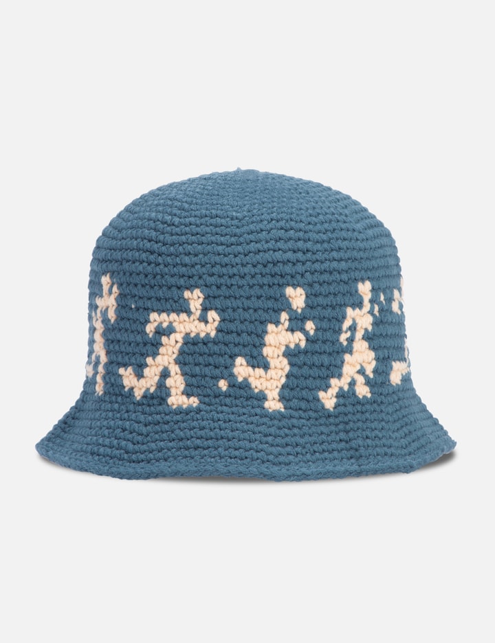 KidSuper - Running Guys Crochet Hat | HBX - Globally Curated Fashion ...