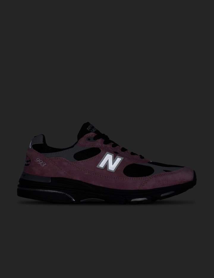 New Balance Made in USA 993 - Pink suede-mesh sneaker with ABZORB ...