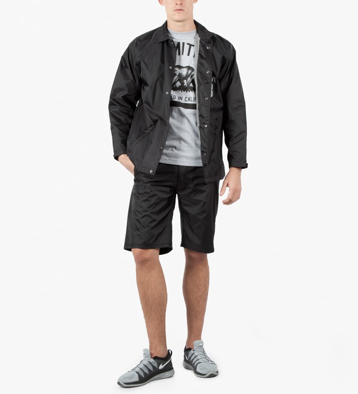 Primitive - Black Alumni Jacket | HBX - Globally Curated Fashion and Lifestyle by Hypebeast