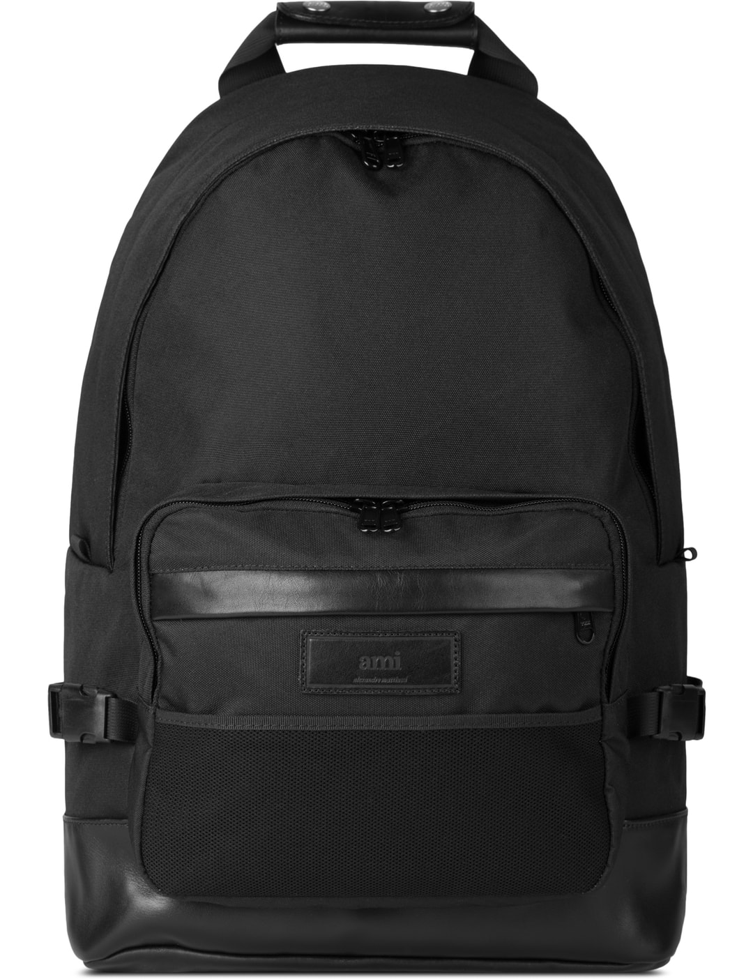 Ami - Black Small Backpack | HBX - Globally Curated Fashion and ...