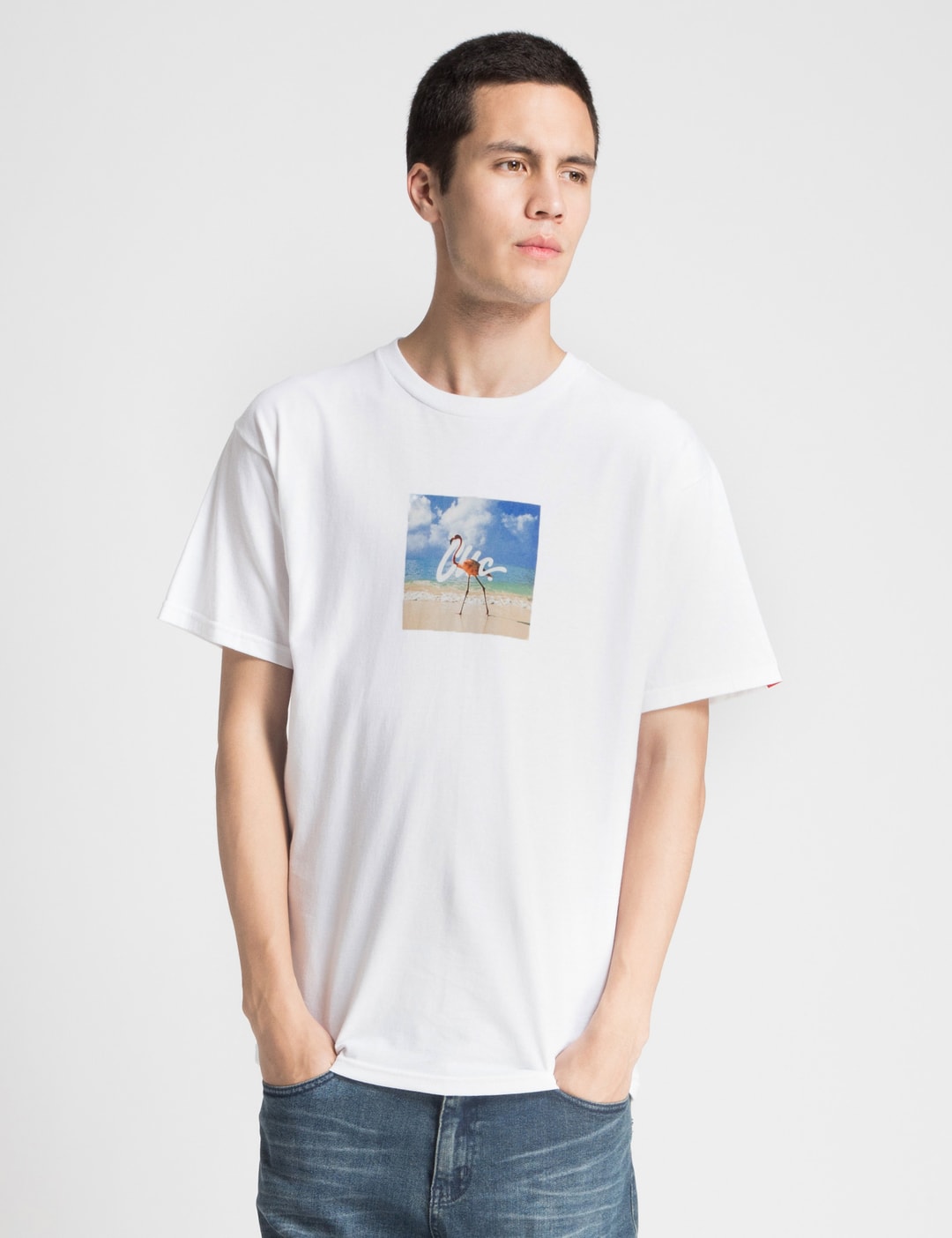 Clsc - White Flamingo T-Shirt | HBX - Globally Curated Fashion and ...