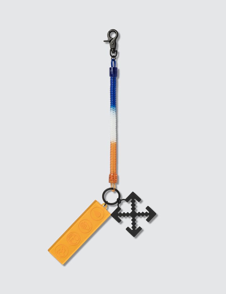 Off-White™ - Industrial Y013 Bungee Key Ring | HBX - Globally Curated ...