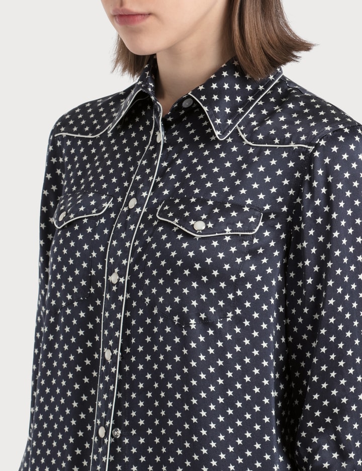 R13 - 3/4 Sleeve Cowboy Dress | HBX