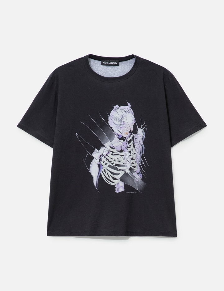 Our Legacy New Box T-shirt - 寬版純棉Boxy T恤，葡萄牙針織，前後印花，休閒必備 | HBX