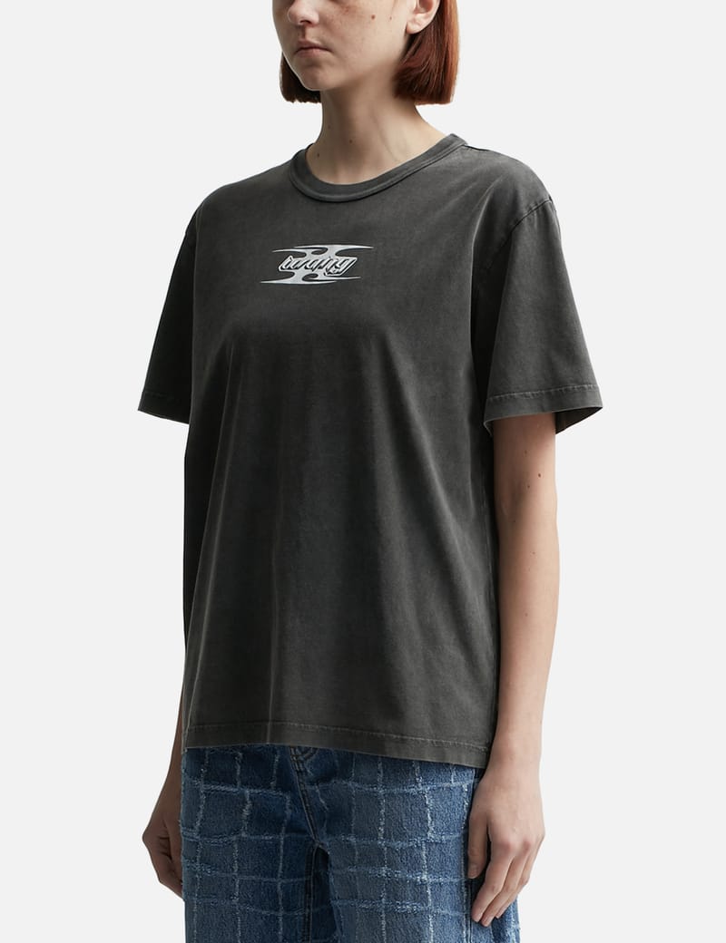 T By Alexander Wang - Blade Logo-embossed T-shirt | HBX T By Alexander Wang - Blade Logo-embossed T-shirt | HBX