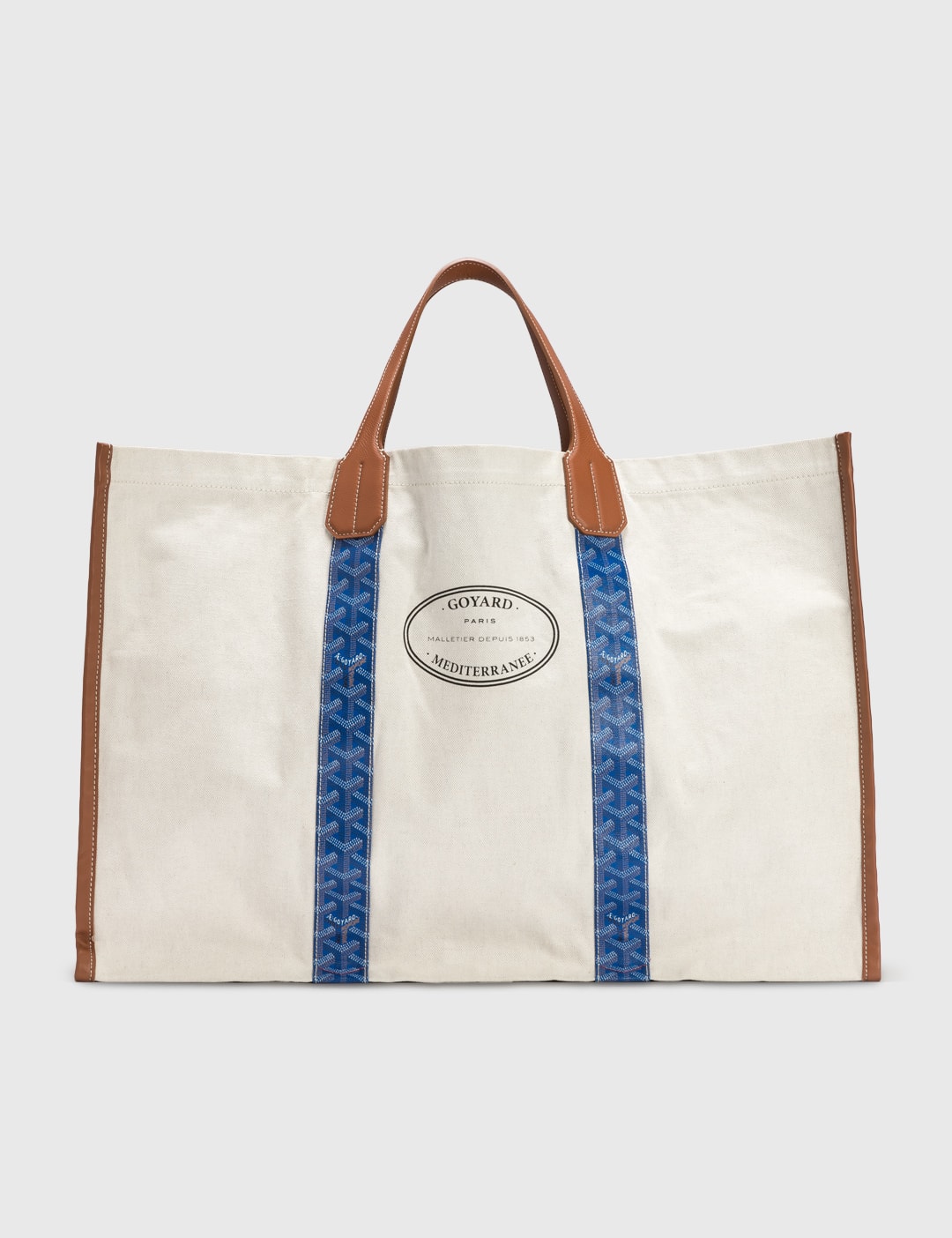 Goyard - Goyard Beige Tote Bag | HBX - Globally Curated Fashion and ...