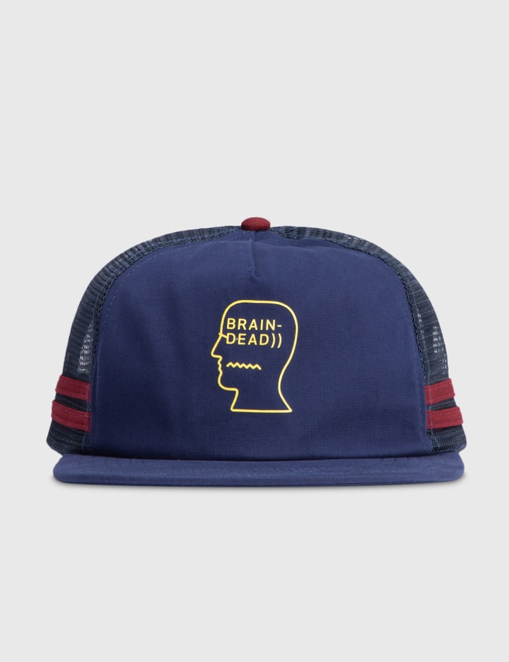 Brain Dead - Logo Head 5 Panel Trucker Cap | HBX - Globally Curated ...